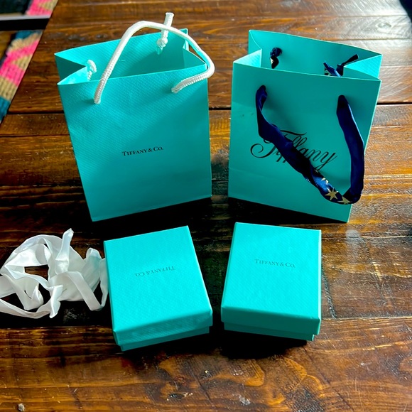 Tiffany & Co. | Jewelry | Tiffanys Gift Box And Bag Bundle | Poshmark